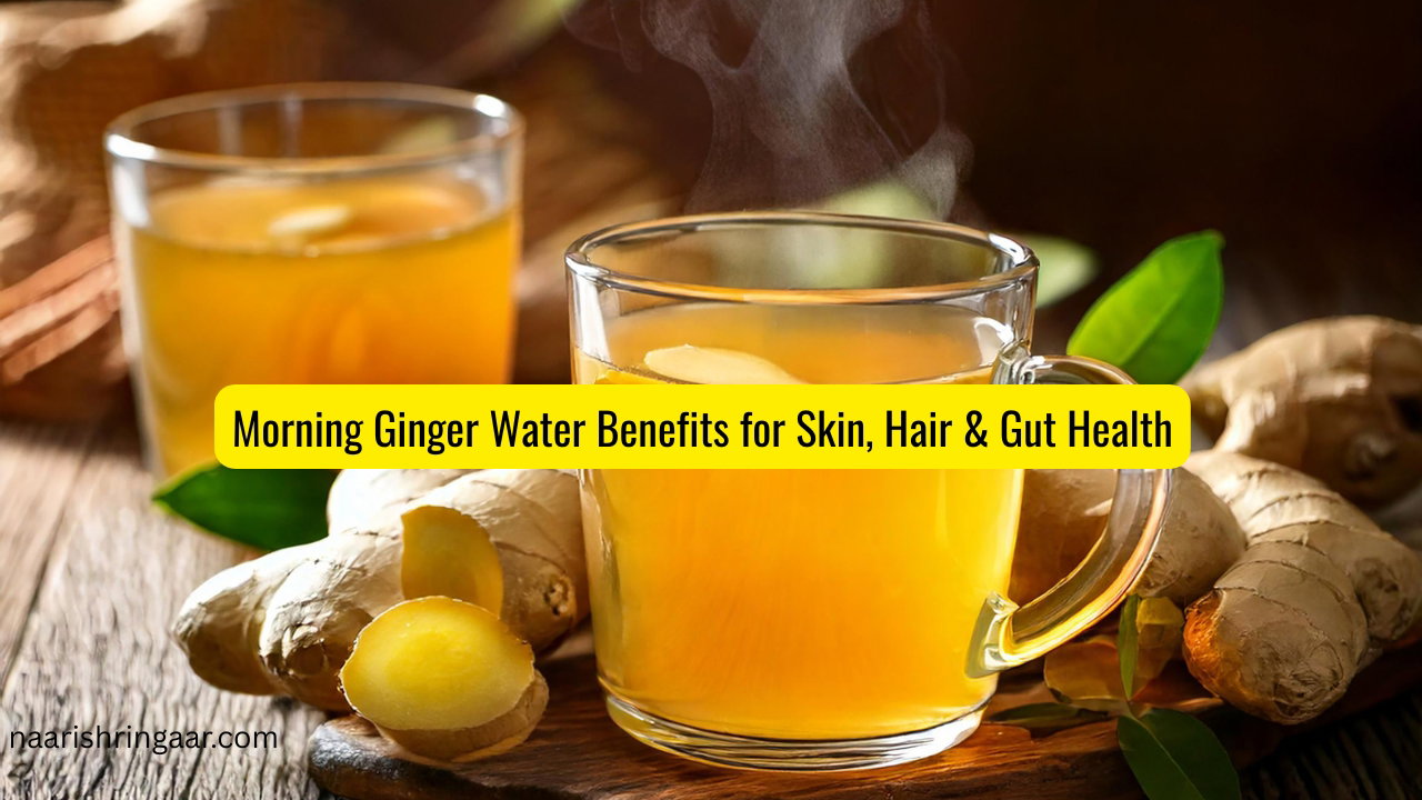 Morning Ginger Water Benefits for Skin, Hair & Gut Health