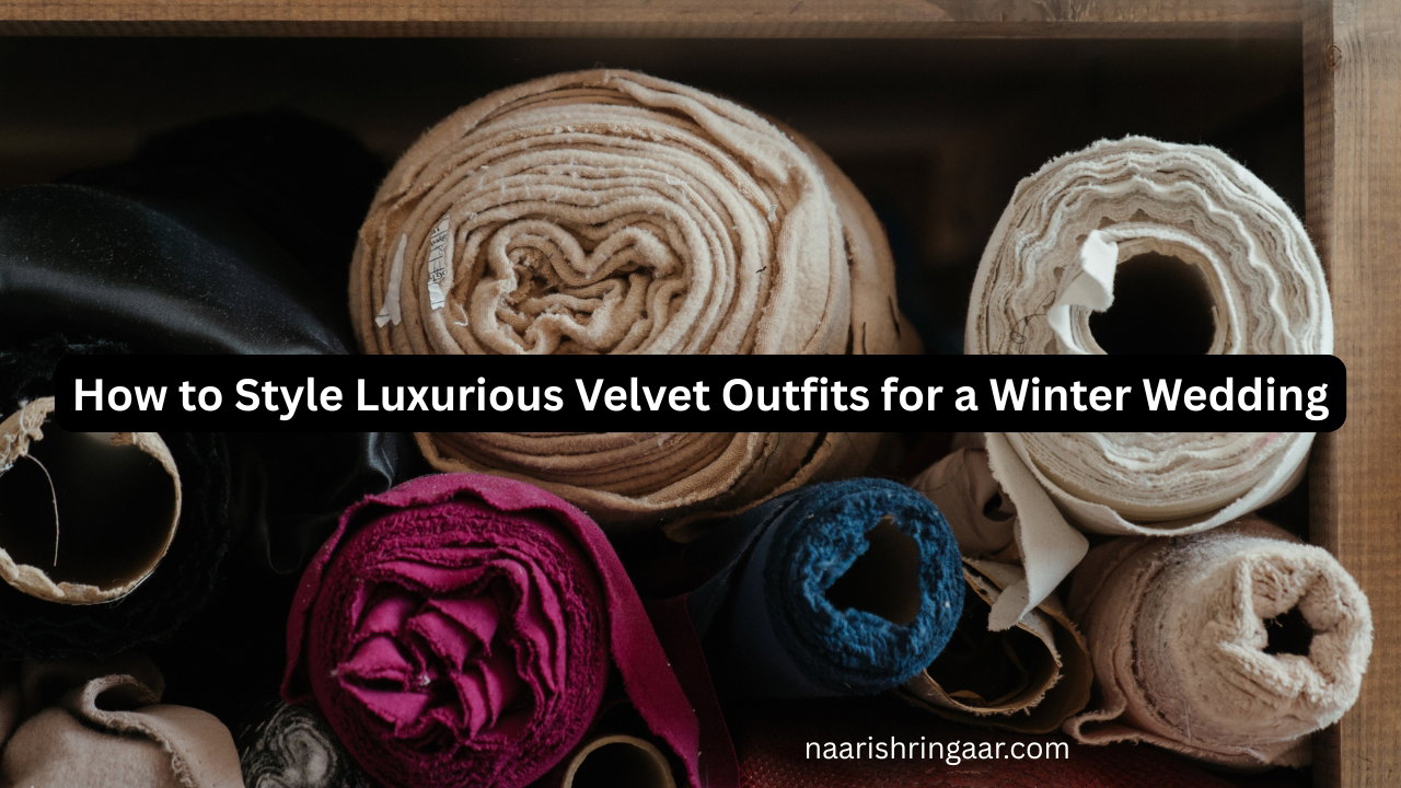 How to Style Luxurious Velvet Outfits for a Winter Wedding