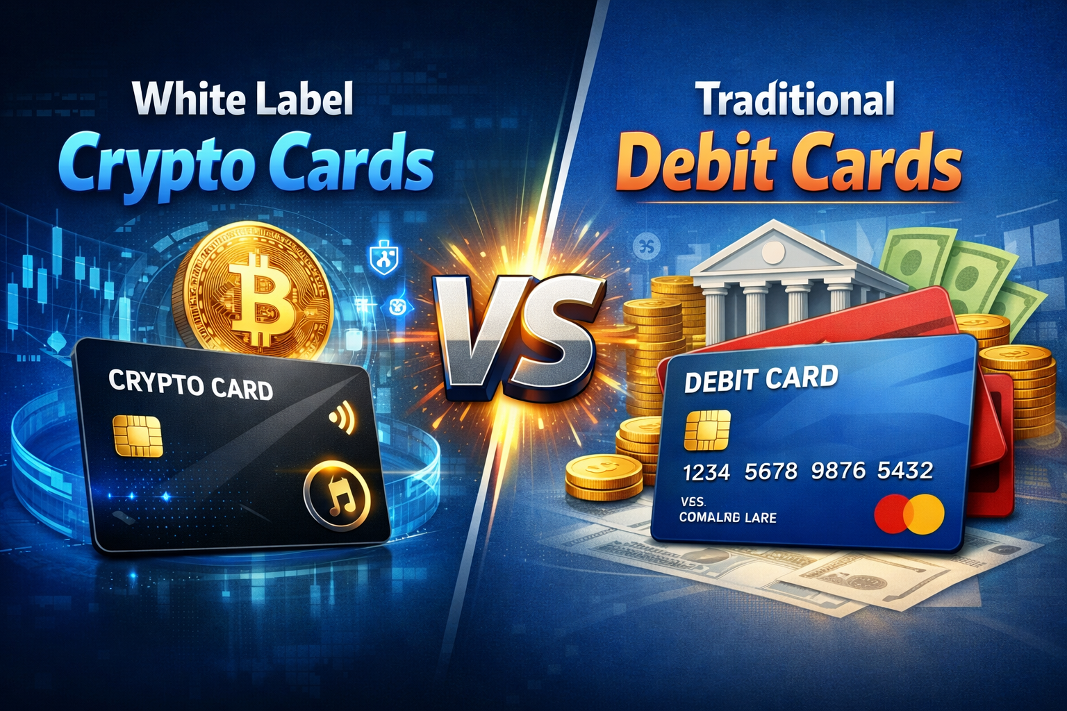 White Label Crypto Cards vs Debit Cards - Koows